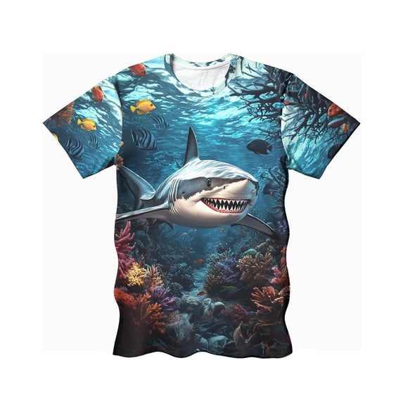 Big T-Shirts For Boys Graphic Long Sleeve Crewneck Casual With Funny ...