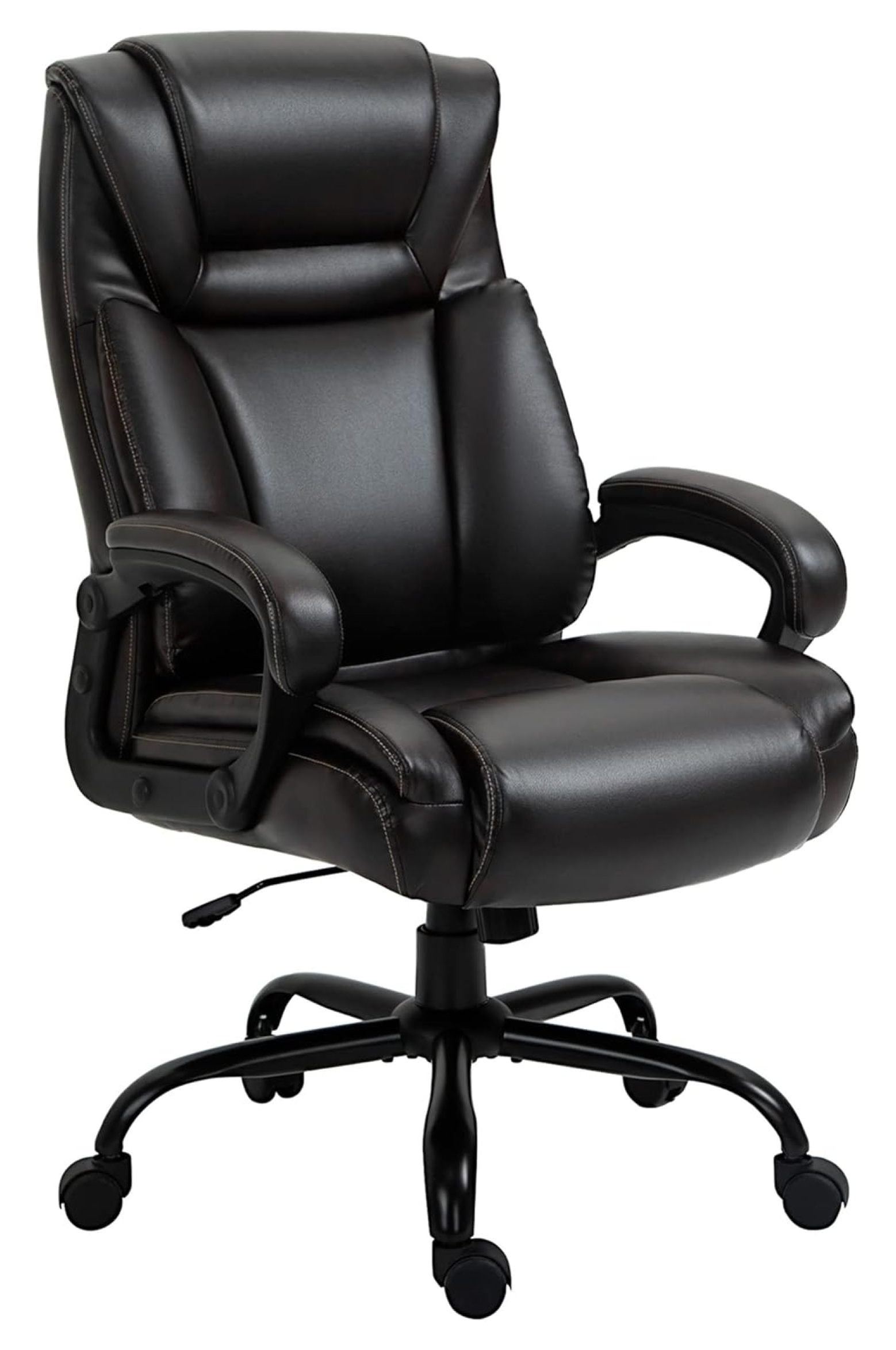 Big and Tall 400lbs Executive Office Chair with Wide Seat, Computer ...
