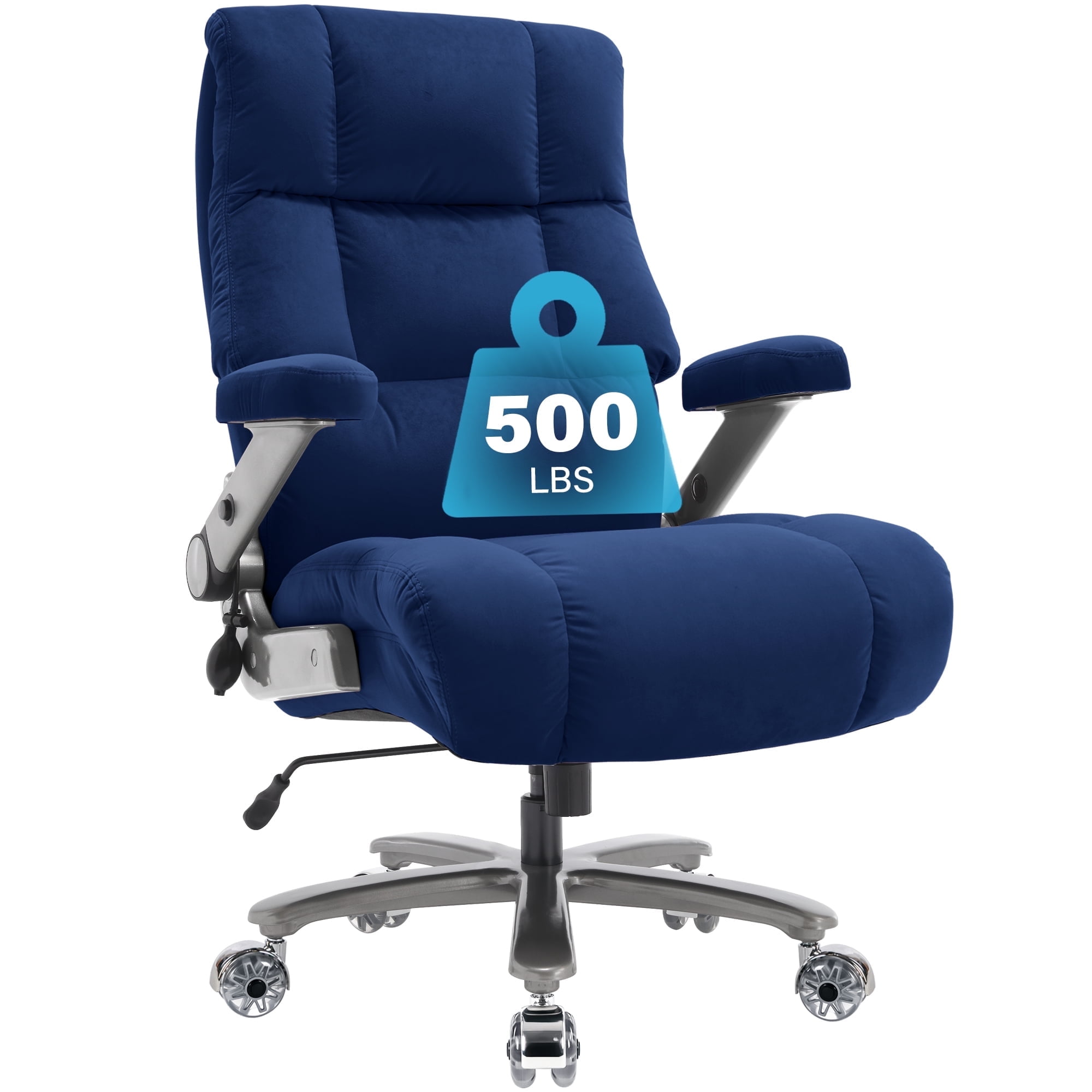 Big and tall office chair with flip up arms store