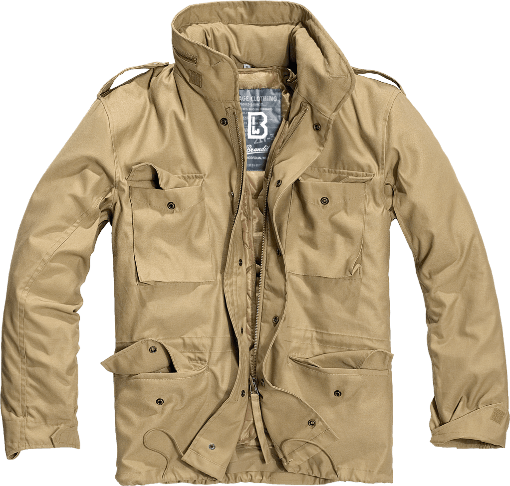Big & Tall Brandit M65 Classic Field Jacket (Camel / Beige 7XL ...