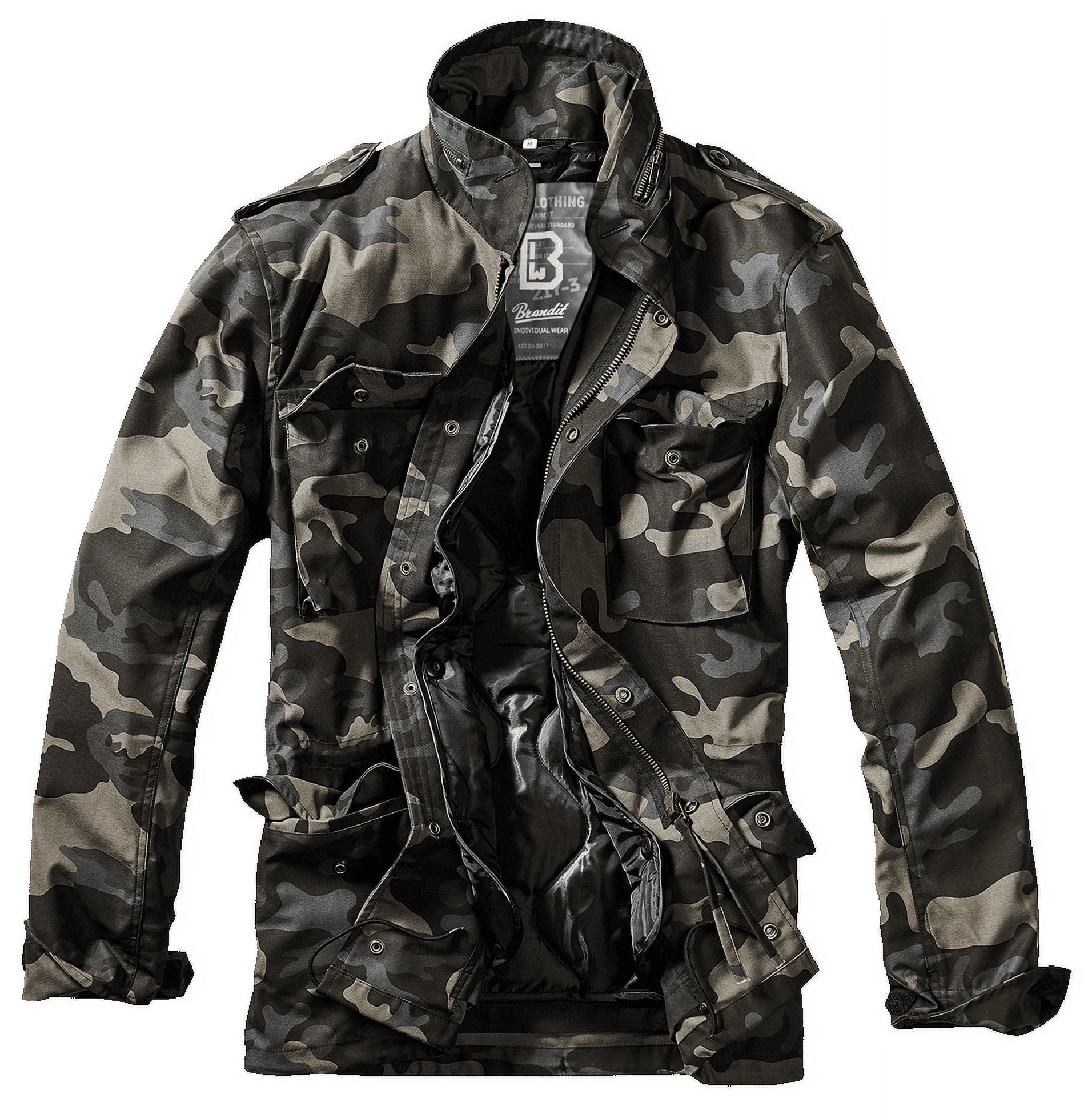 Big & Tall Brandit M65 Classic Field Jacket (Dark Camo 6XL) - Outdoors ...
