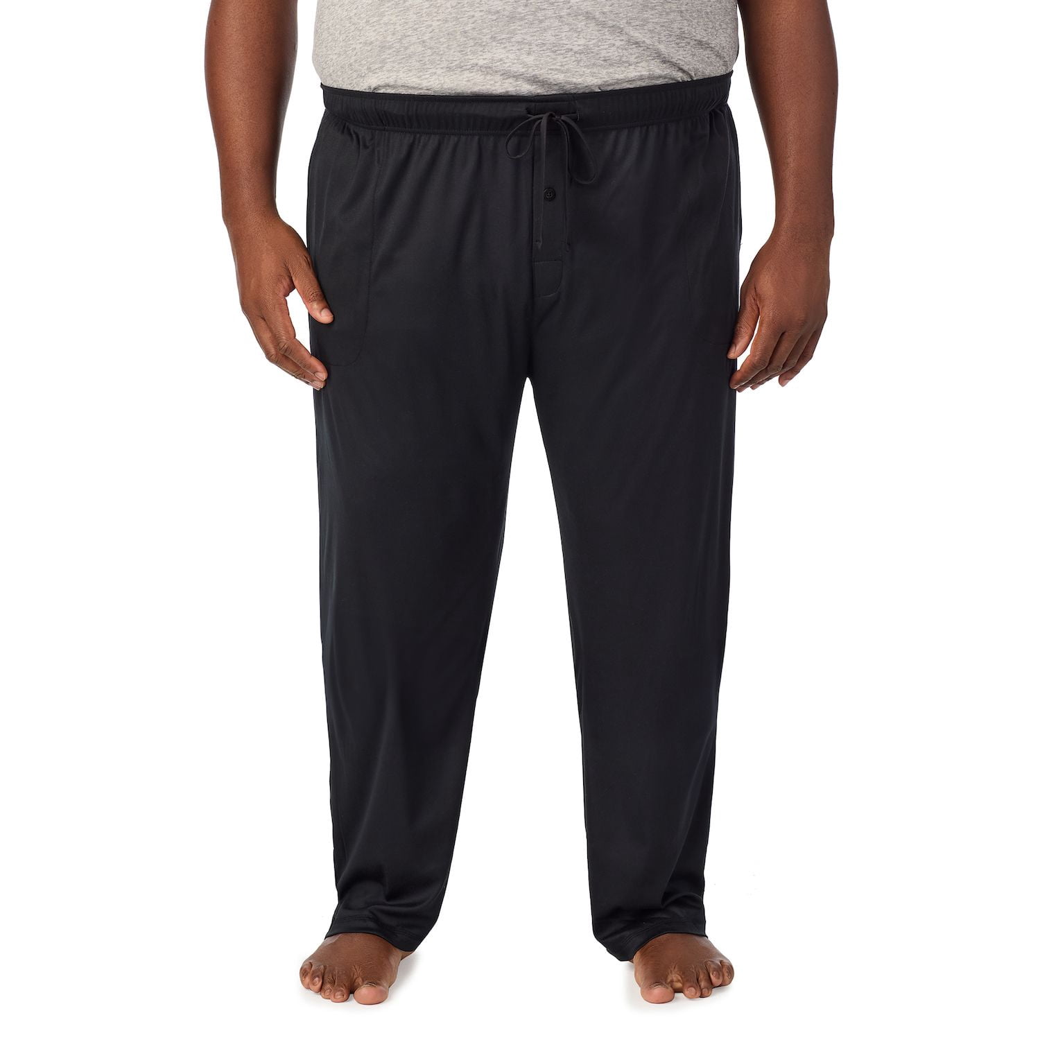 Big & Tall Cuddl Duds® Far-Infrared Enhance Pajama Pants Color: Black ...