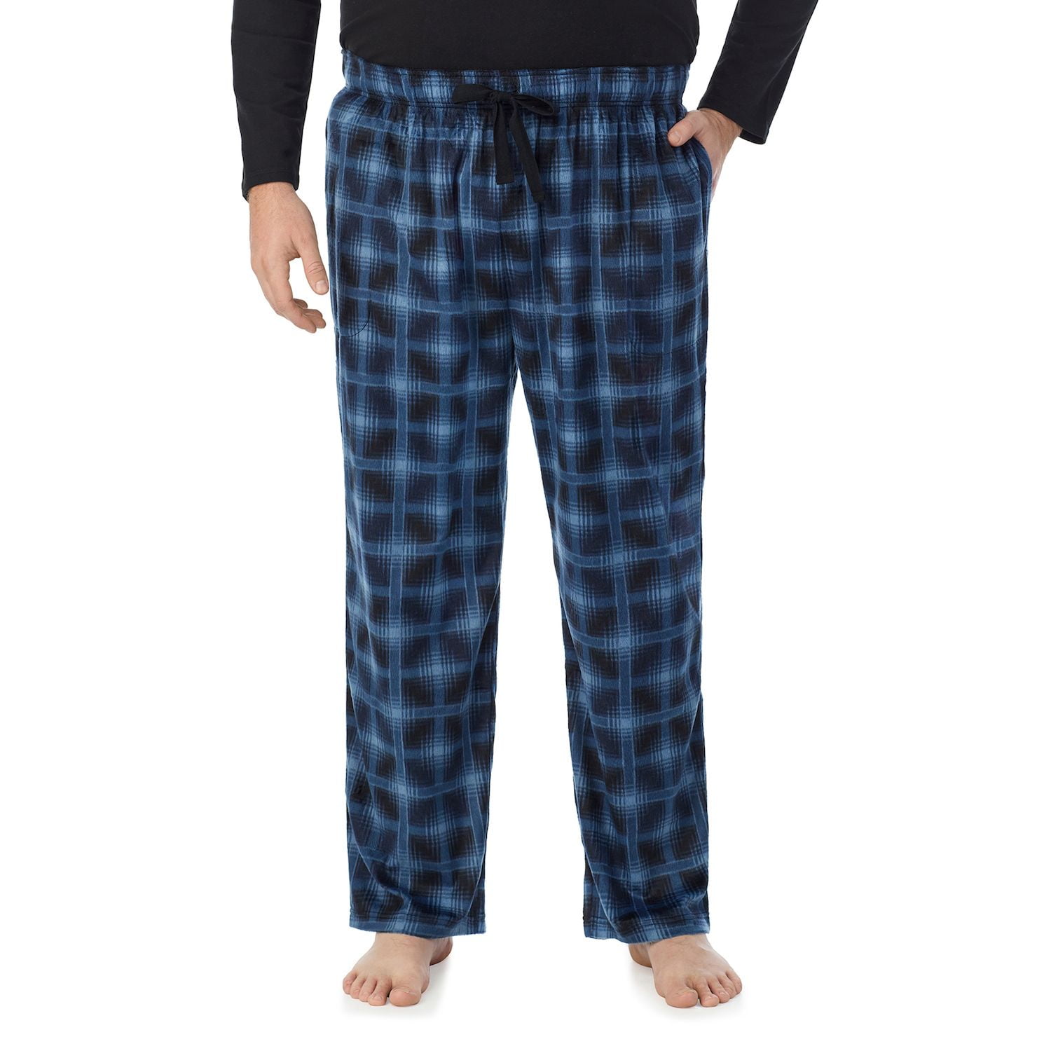 Big & Tall Cuddl Duds® Fleece Pajama Pant, Men's, Size: 2XB, Optical ...