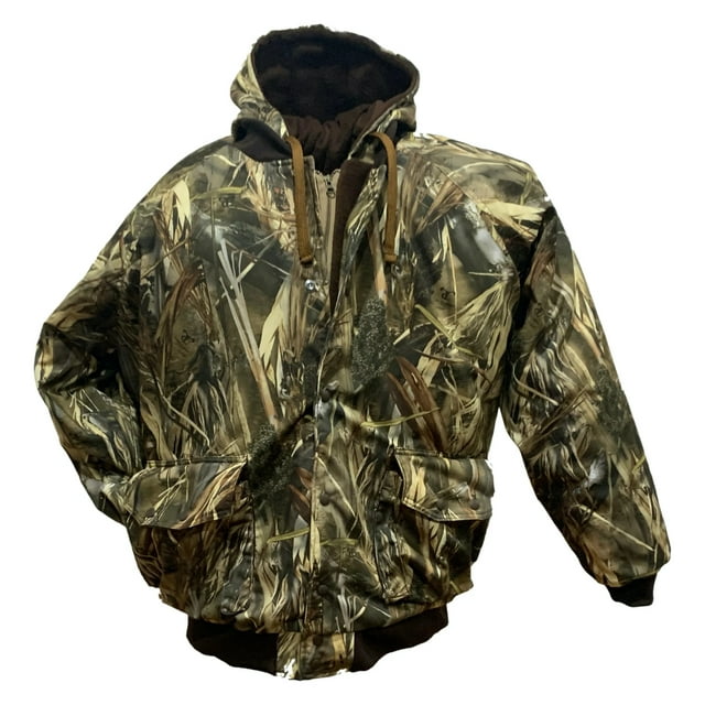 Big Tall DRT Wet Land Camo Hunters Pro Jacket - Walmart.com