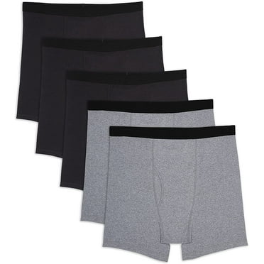 USA Classic 6-Pack Big & Tall Men's Comfort Flex Waistband Mid-Length ...