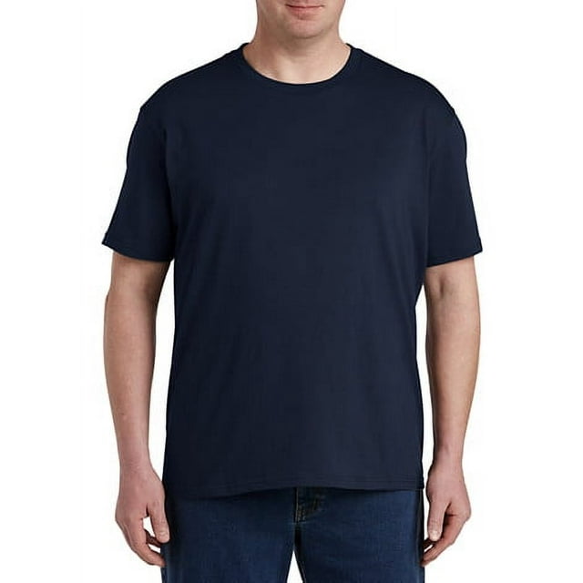 Big + Tall Essentials by DXL Men's Big and Tall Men's Short-Sleeve ...
