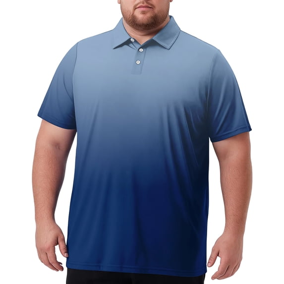 Big and Tall Golf Shirts for Men Advantage Performance Golf Polos for ...