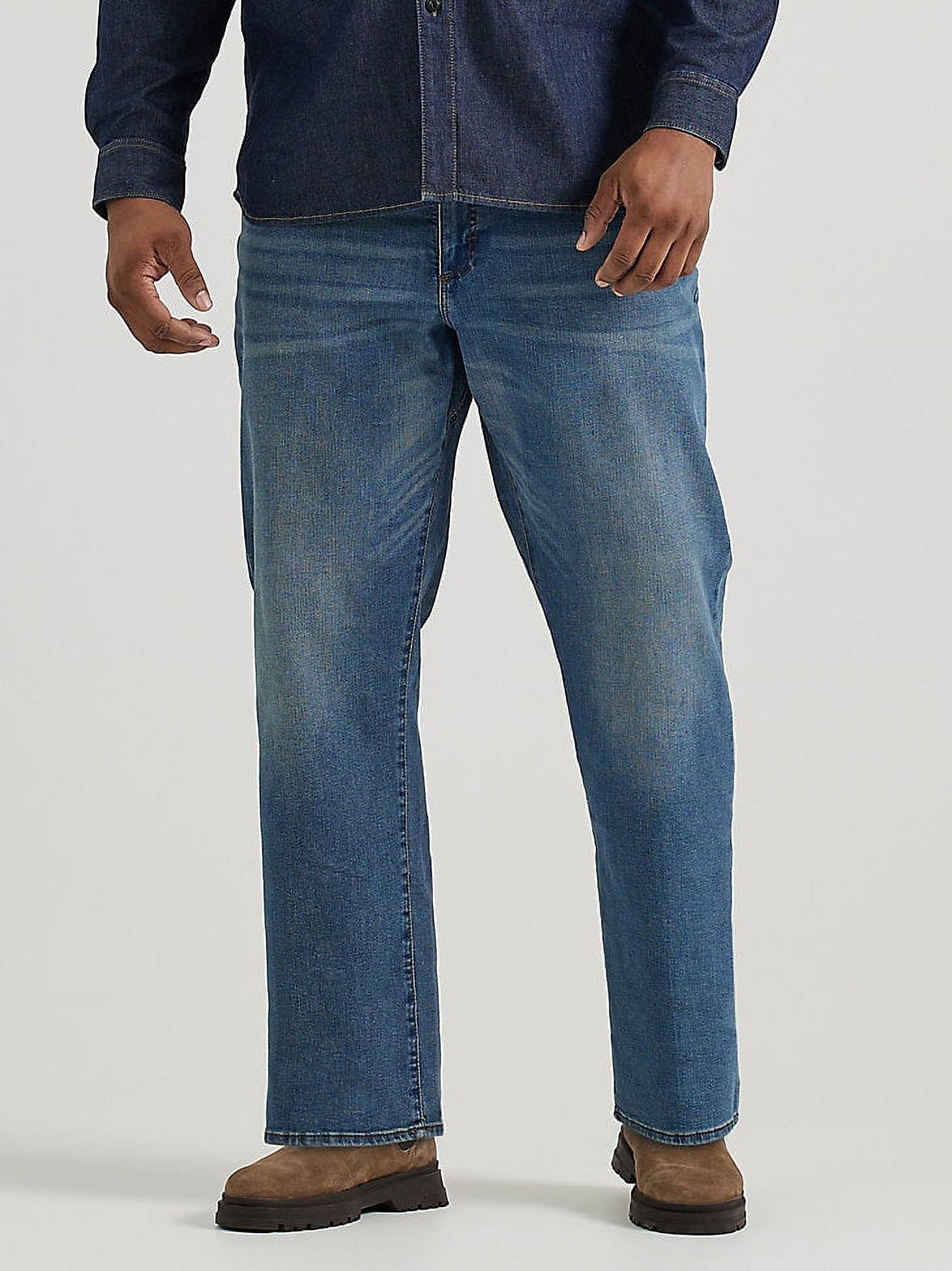 Big & Tall Lee® Extreme Motion MVP Relaxed-Fit Straight-Leg Jeans Color ...