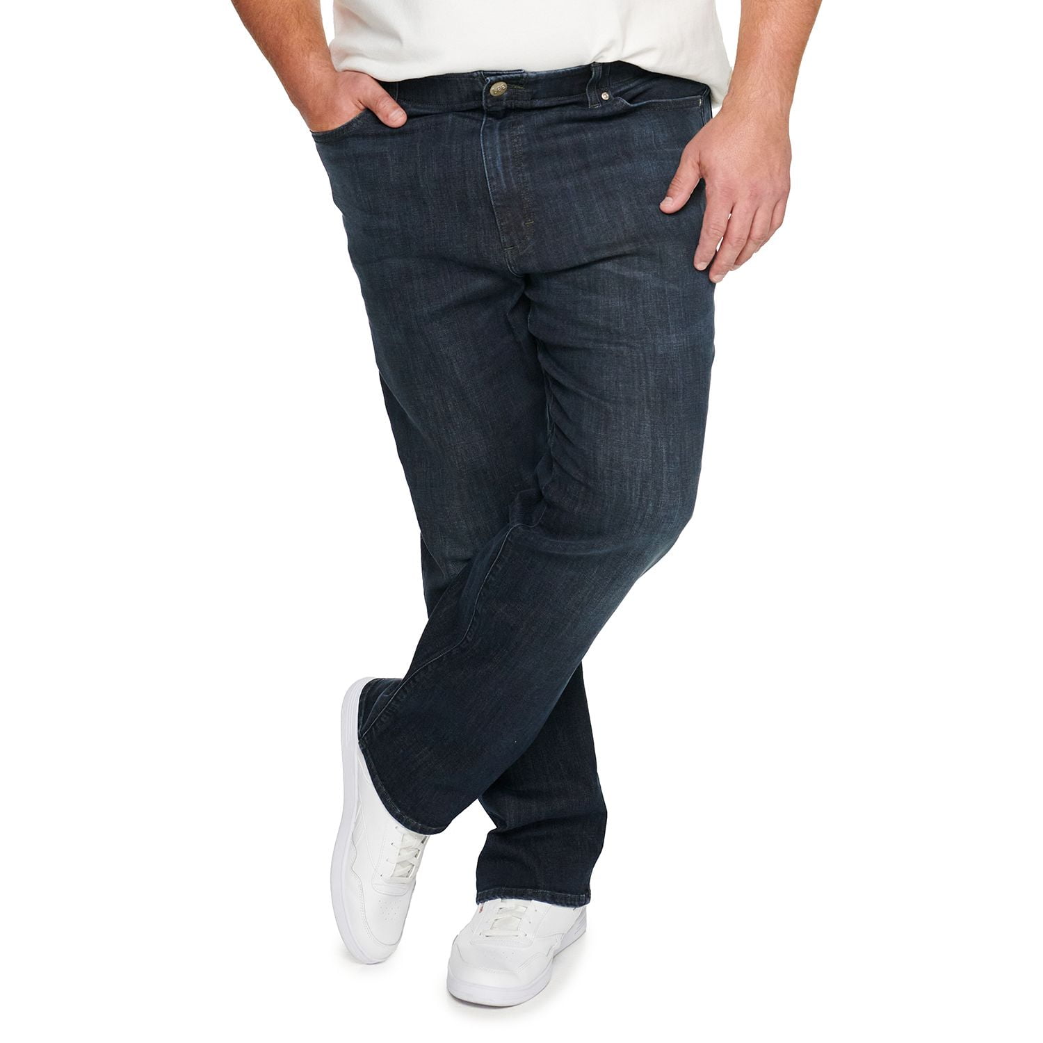 Big & Tall Lee® Extreme Motion MVP Relaxed-Fit Straight-Leg Jeans Color ...