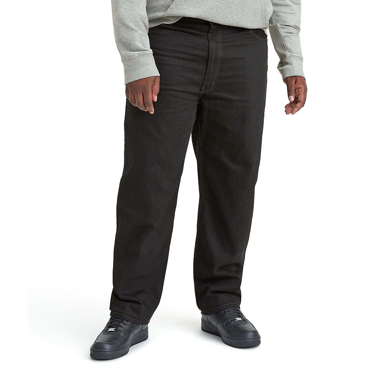 Big & Tall Levi's® 550™ Relaxed Fit Jeans Color: Black Size: 48X29 ...