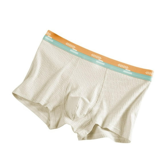 Big & Tall Men's 100% Cotton Boxer Briefs - 4XL, White - Soft ...