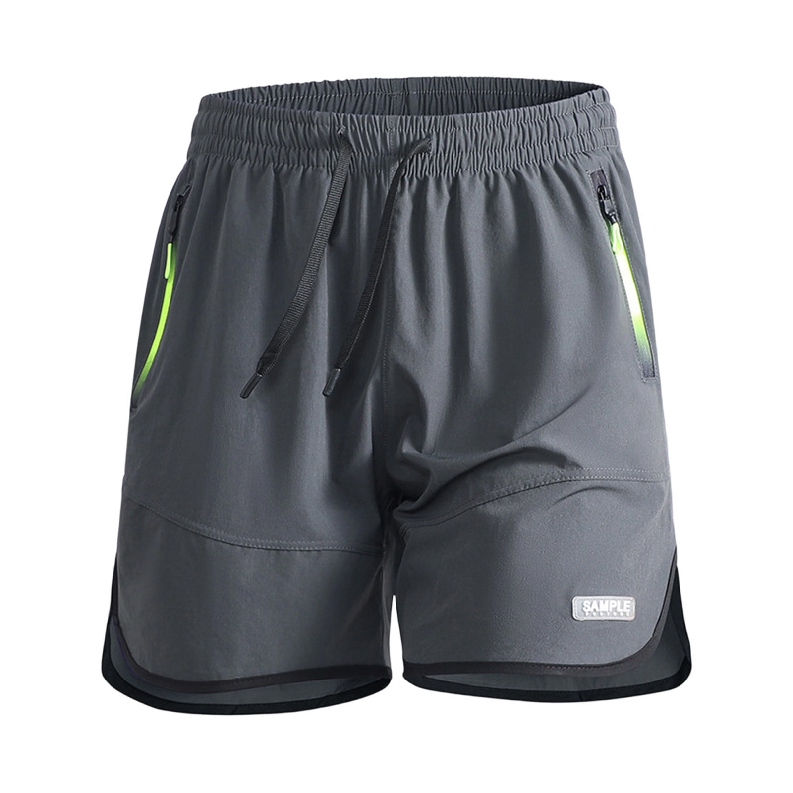 Big & Tall Men's Athletic Shorts 3" Inseam Running Quick Dry Above Knee ...
