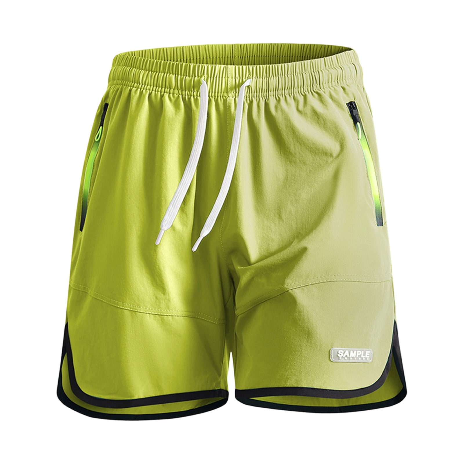 Big & Tall Men's Athletic Shorts 3" Inseam Running Quick Dry Above Knee ...