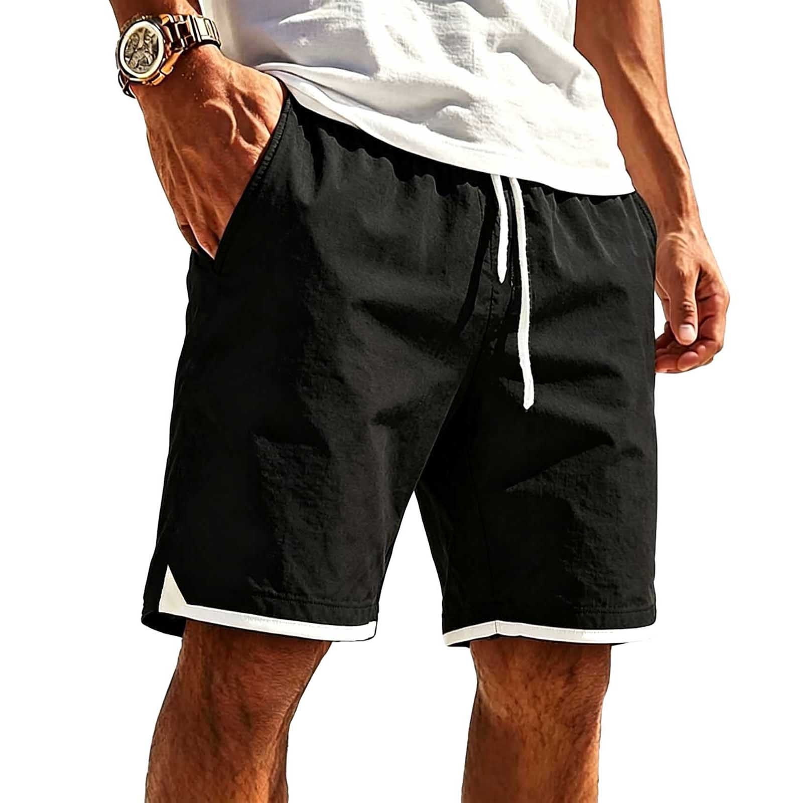 Big & Tall Men's Athletic Shorts 8" Inseam Quick Dry Performance Short ...