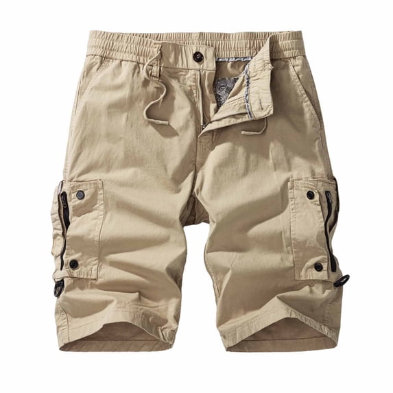 Big & Tall Men's Cargo Shorts Rugged Cotton Twill 10" Inseam Summer ...