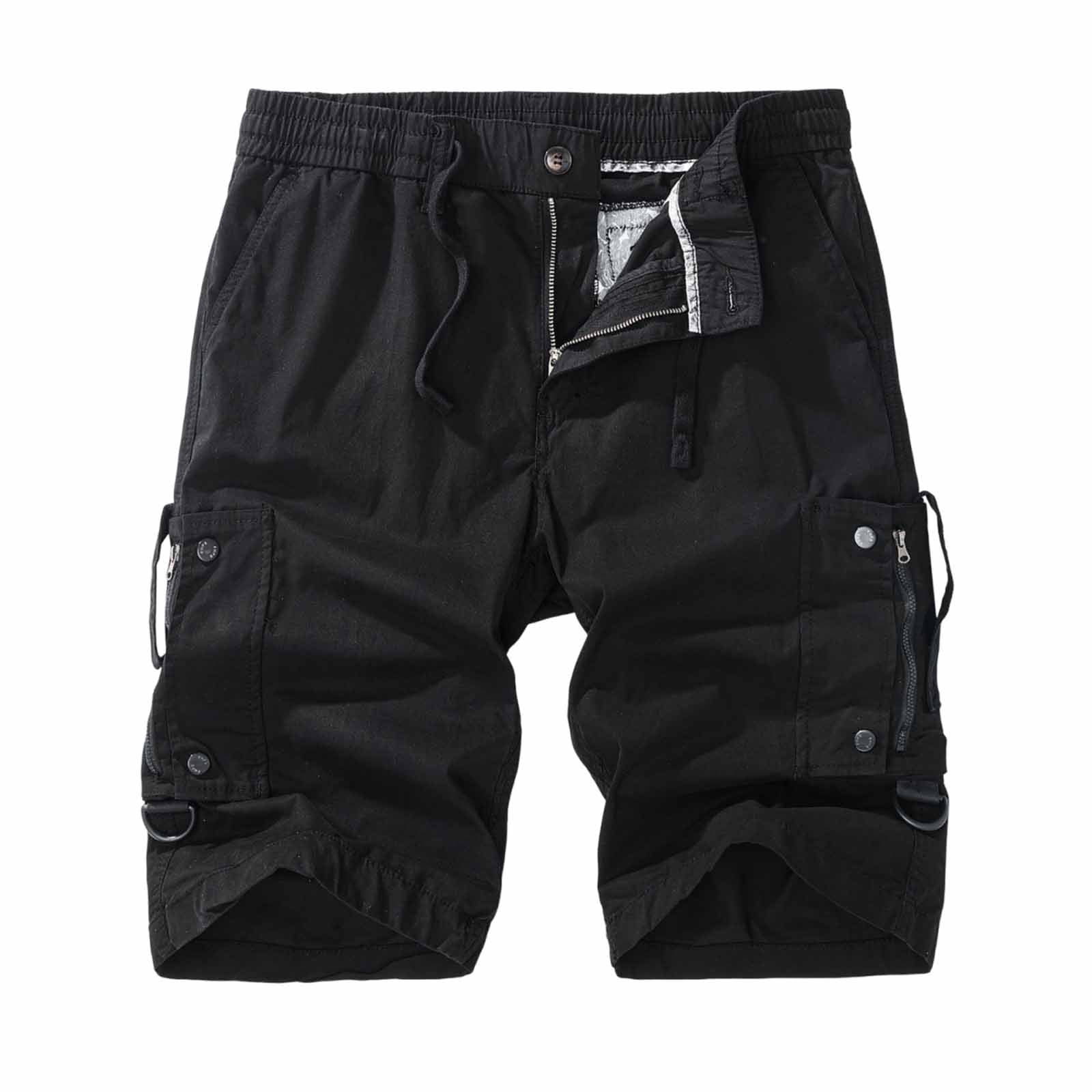 Big & Tall Men's Cargo Shorts Rugged Cotton Twill 10" Inseam Summer ...