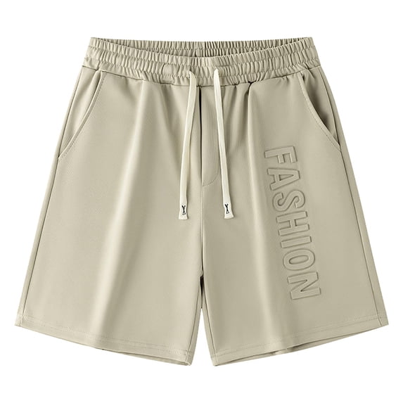 Big & Tall Men's Casual Graphic Shorts 9" Inseam Summer Elastic Waist ...