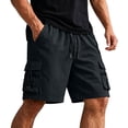 Big & Tall Men's Ripstop Cargo Shorts 5 Pockets 10" Inseam: Casual ...