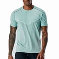 Big & Tall Men's Short Sleeve Athletic T-Shirts Quick Dry Mesh Training ...