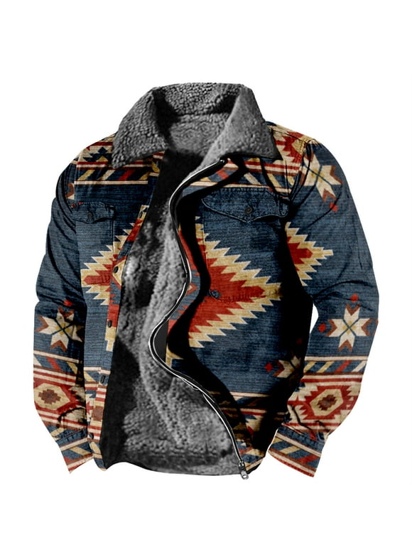 Mens Aztec Jacket