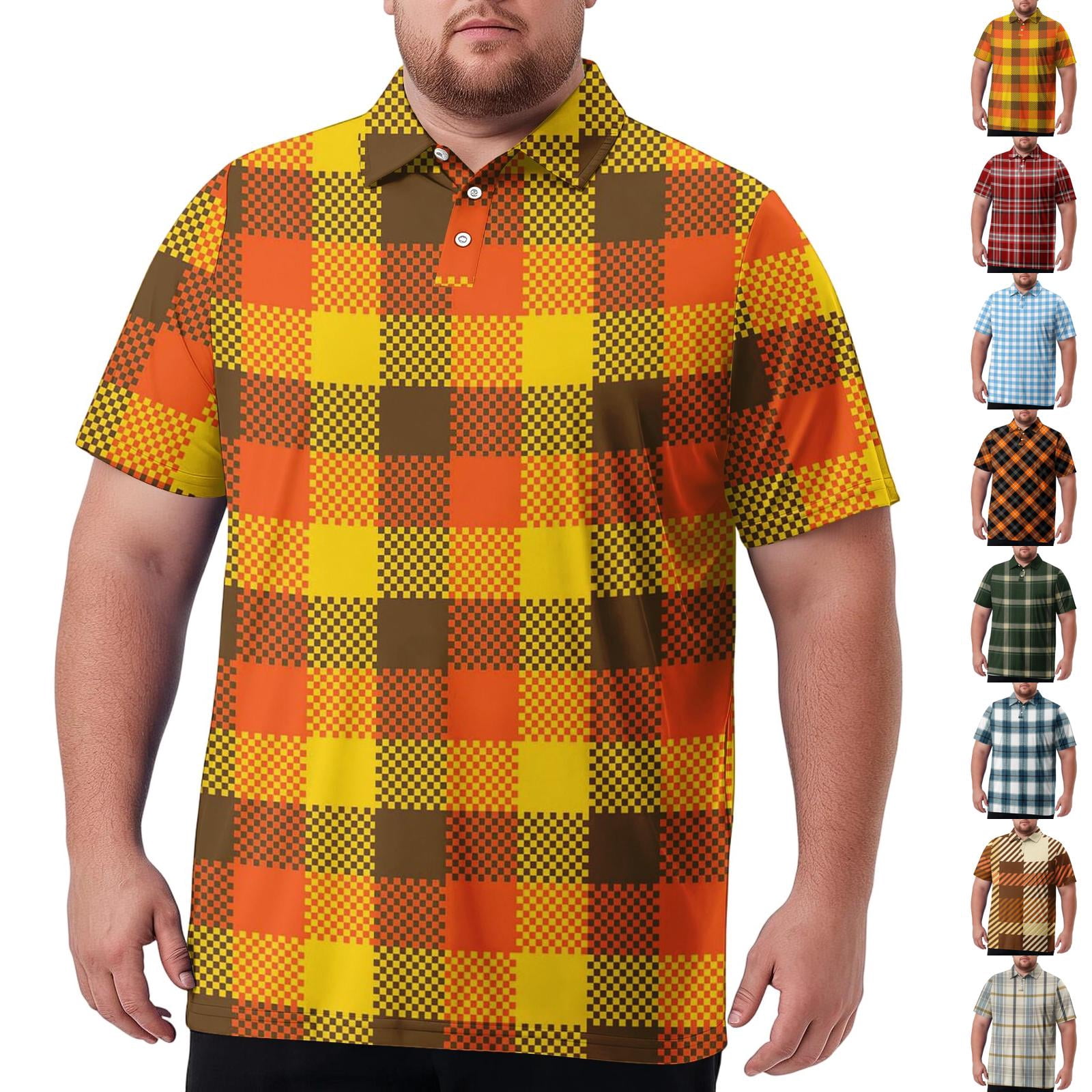 Big and Tall Mens polo shirts Moisture Wicking Polos for Men Business ...