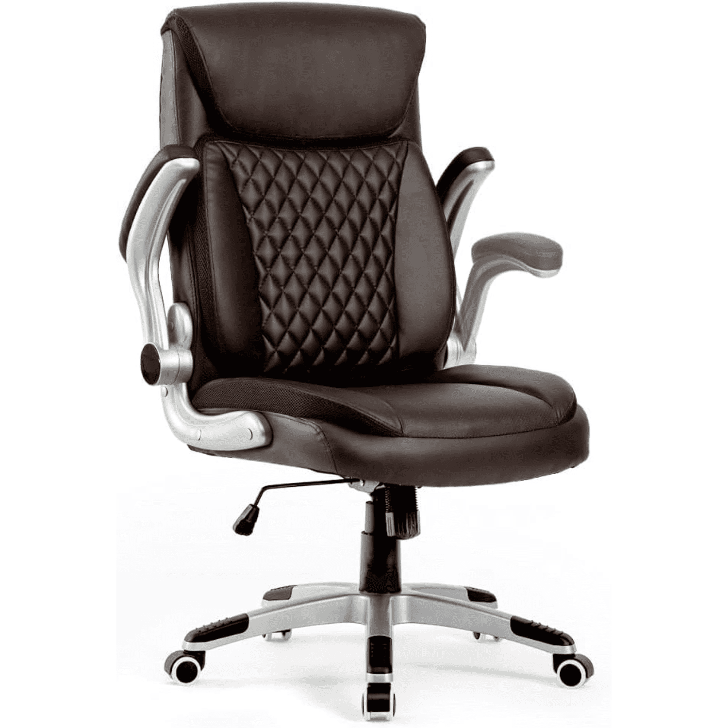 Big and Tall Office Chair Heavy Duty Executive Desk Chair with Flip-up ...