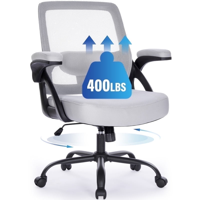 Big and Tall Office Chair for Large People 400LBS- Mesh Ergonomic Home ...