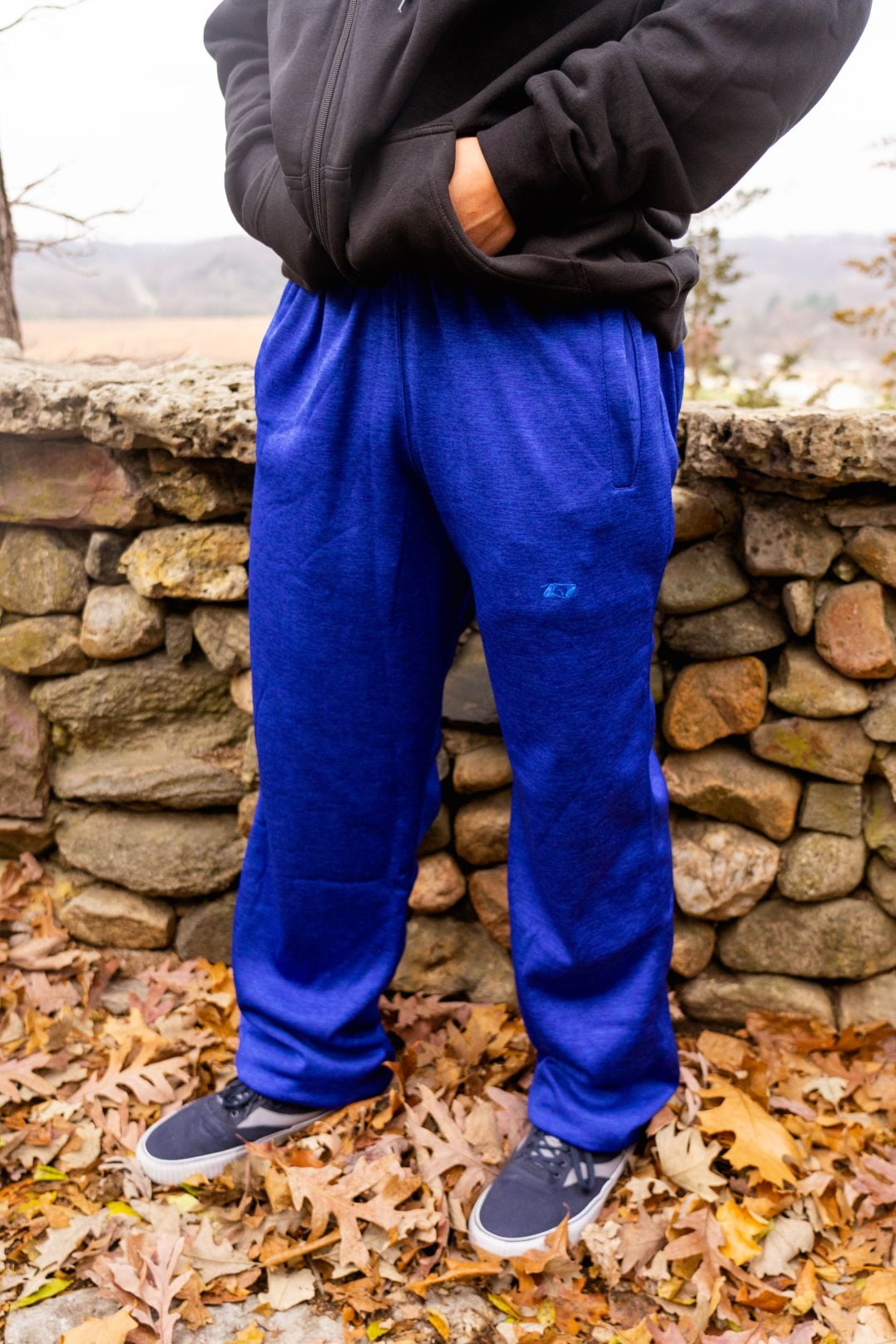 Big & Tall - Polar Plush Fashion Fleece - Open Bottom Pant (Tall Man ...