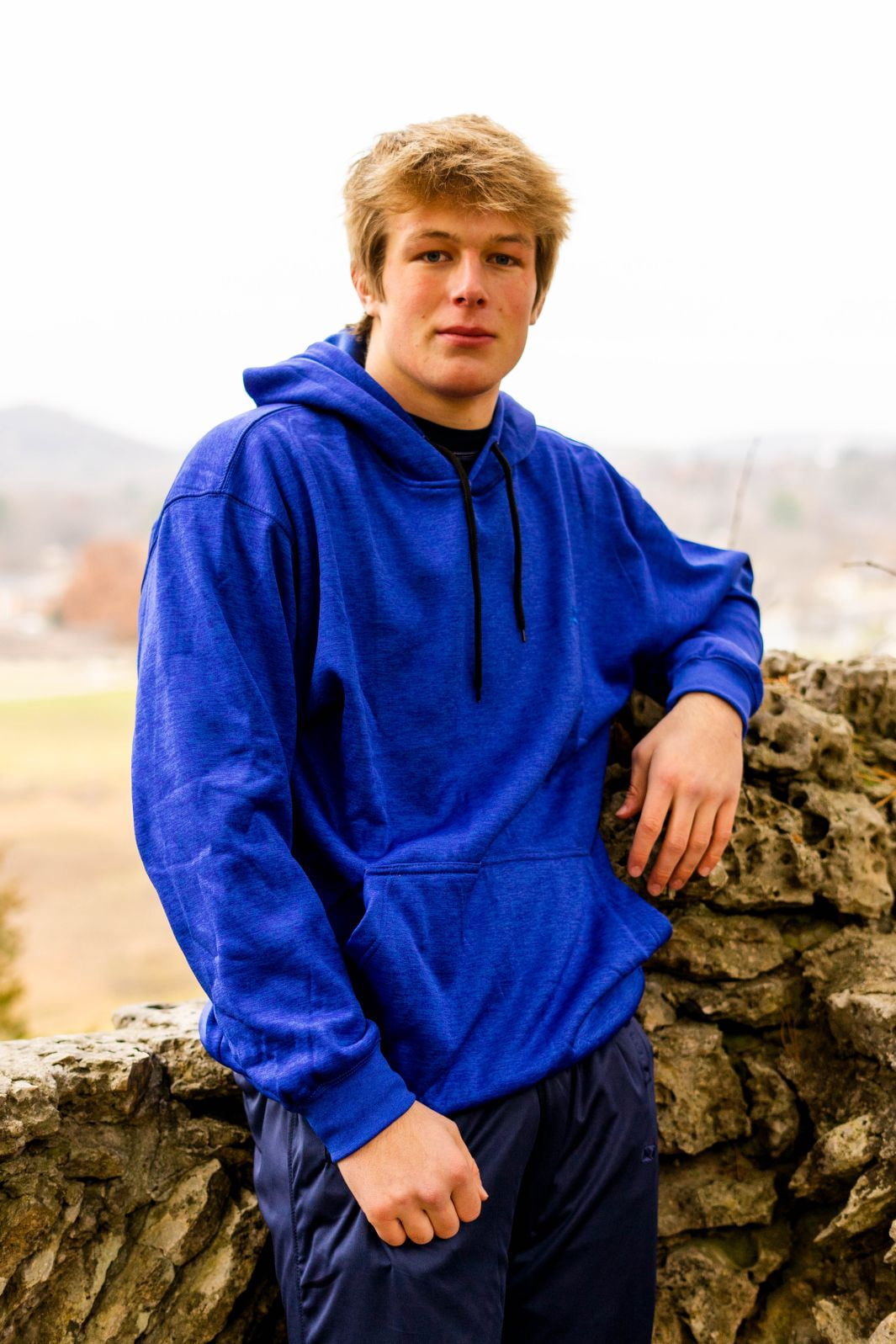 Big & Tall - Polar Plush Fashion Fleece - Pullover Hoodie - Walmart.com