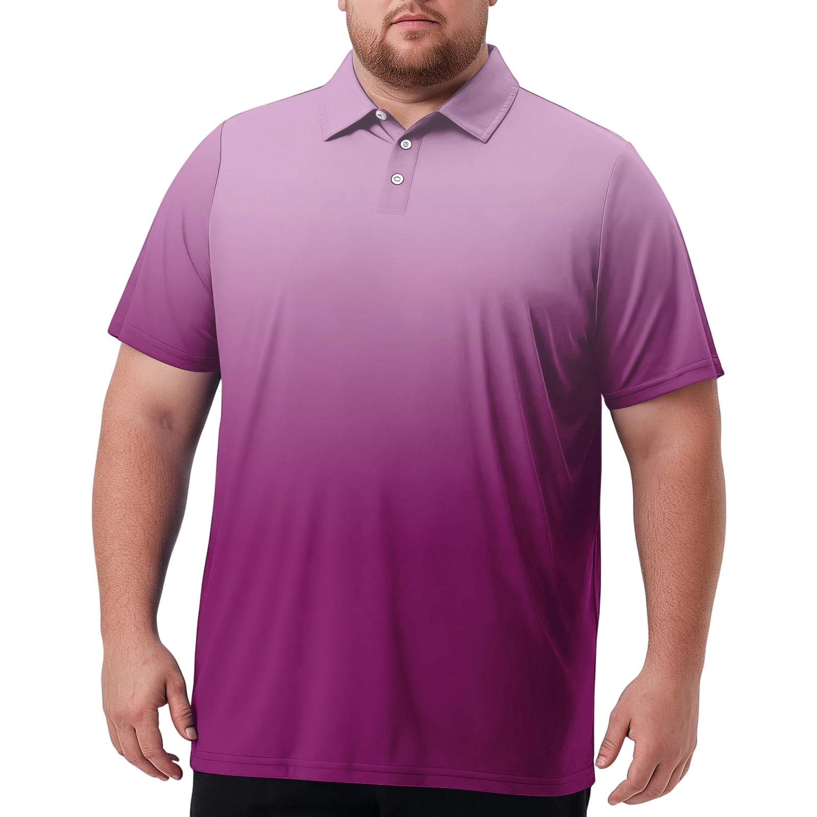 Big and Tall Polo Shirts for Men Breathable Performance Polos for Men ...