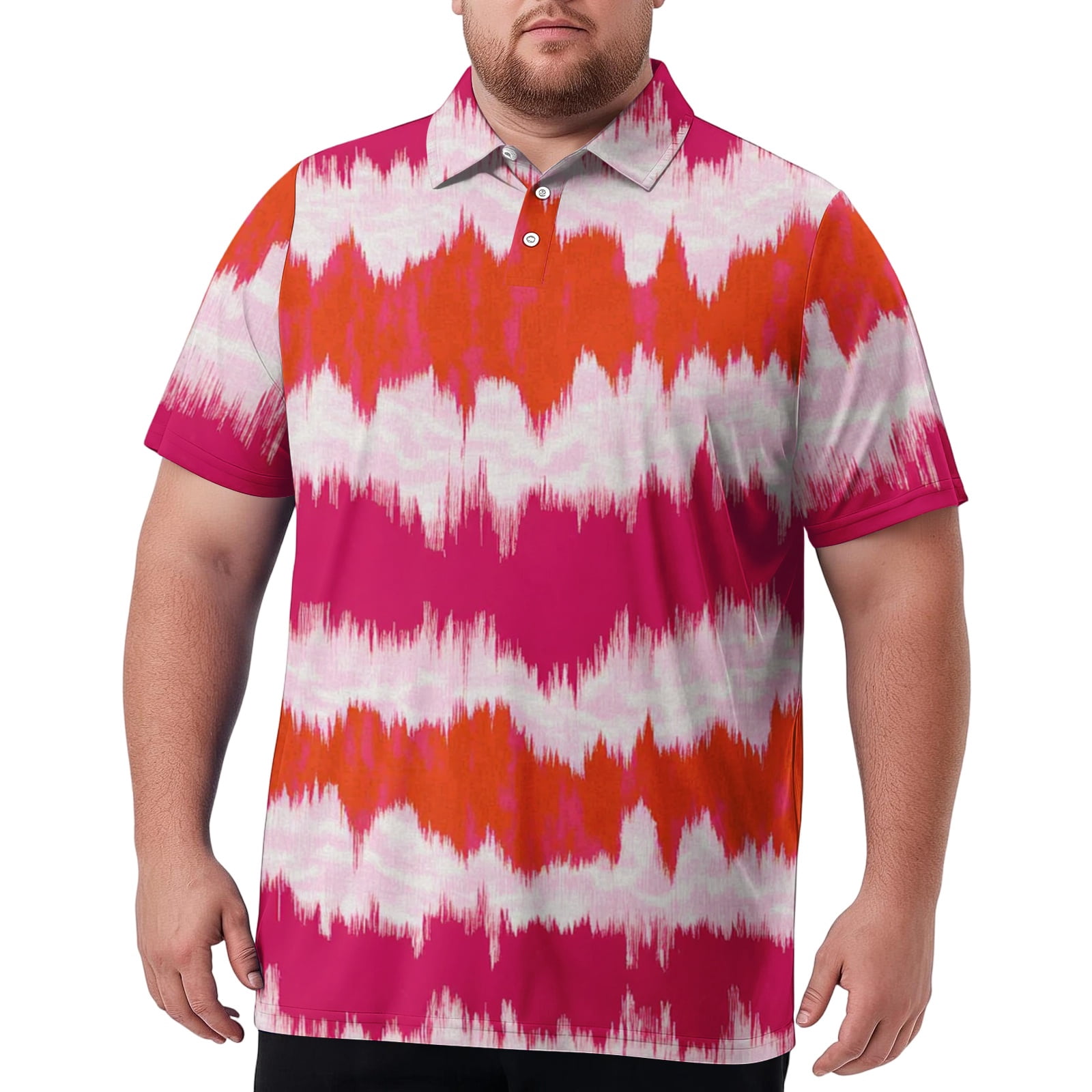 Big and Tall Polo Shirts for Men Quick Dry Breathable Men's Polo Shirts ...