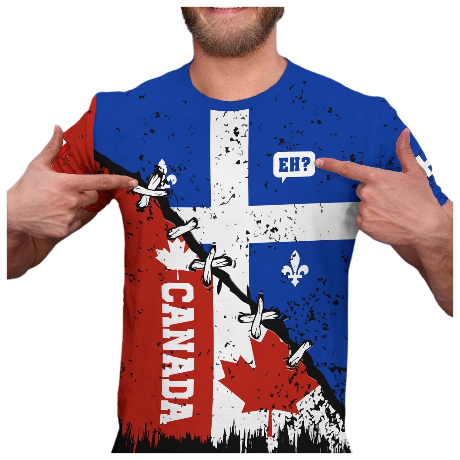 Big and Tall Shirts for Men Canadian Maple Leaf Shirt For Men Canada ...