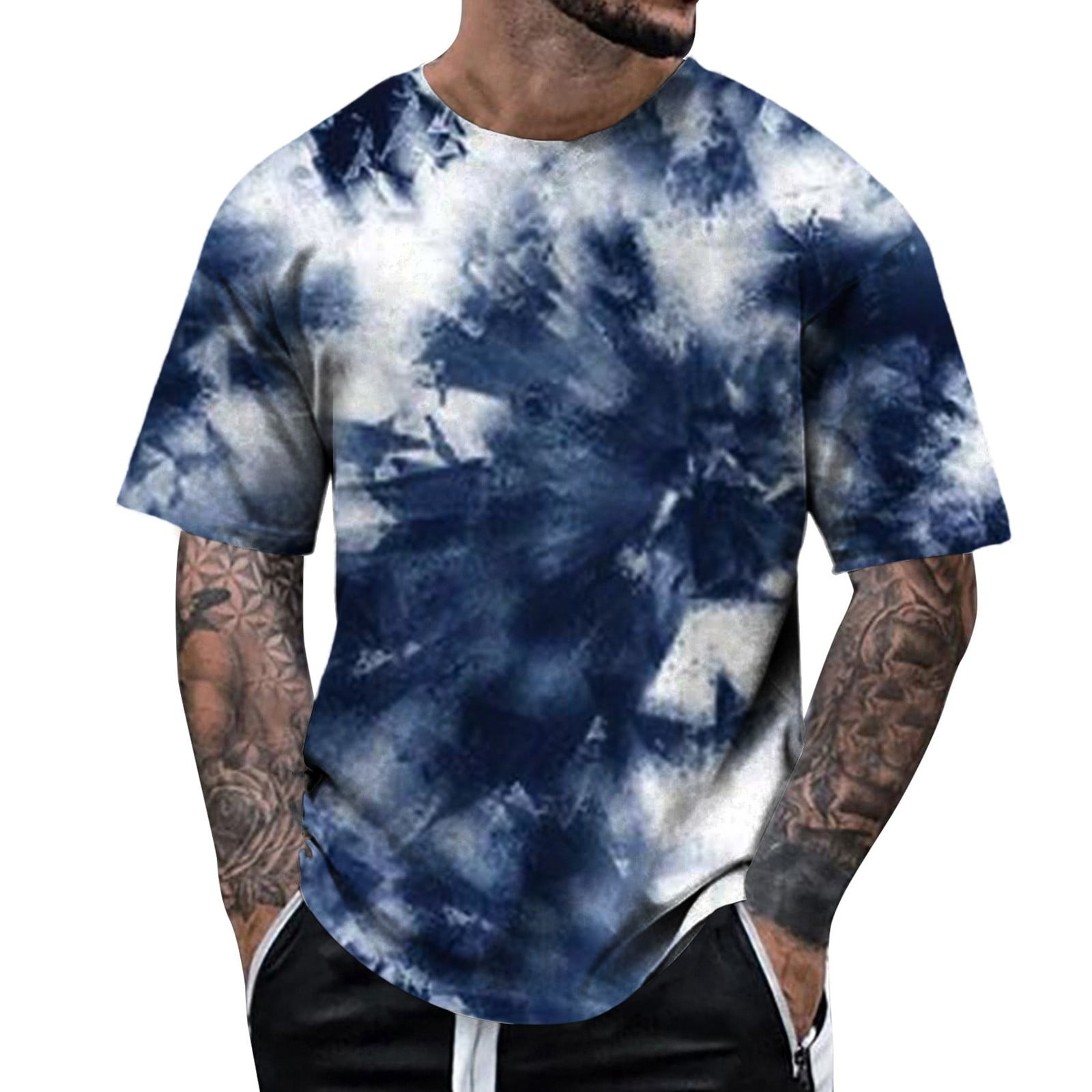 Big and Tall Shirts for Men Casual T Shirts For Outdoor Activities With ...