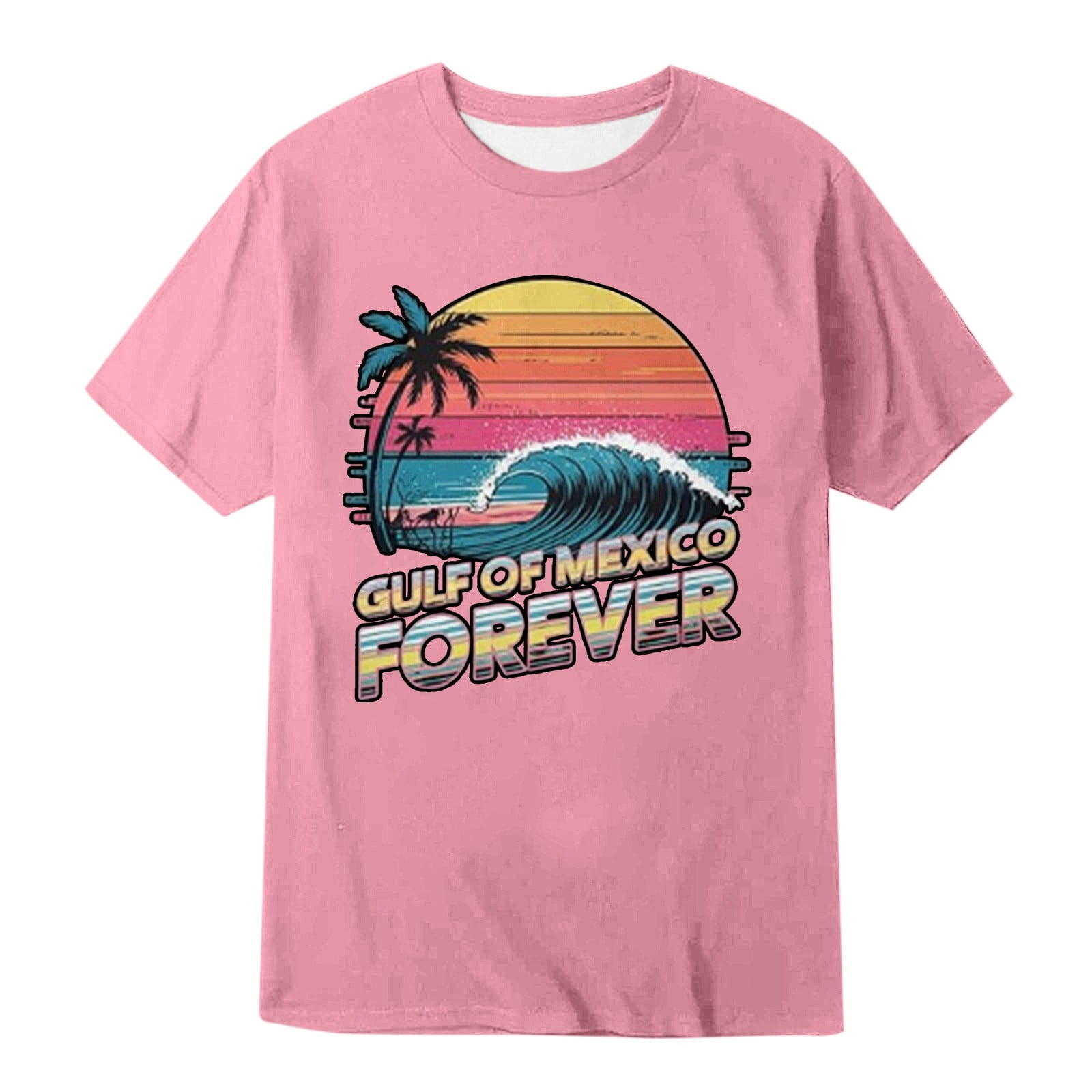 Big and Tall Shirts for Men Gu Lf Of Mexico Forever Men T Shirts Concert T for Shirt Pack Extra ...