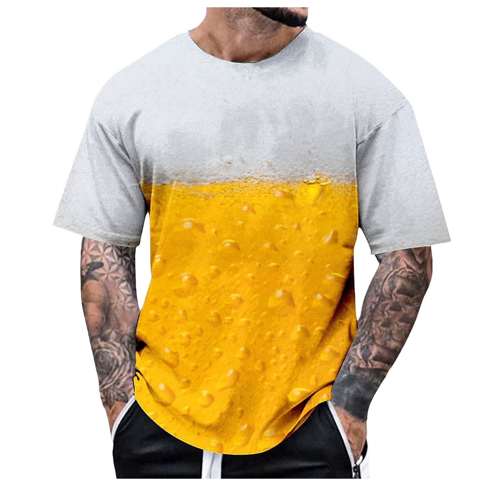 Big and Tall Shirts for Men Male German Oktoberfest Celebration Humor ...