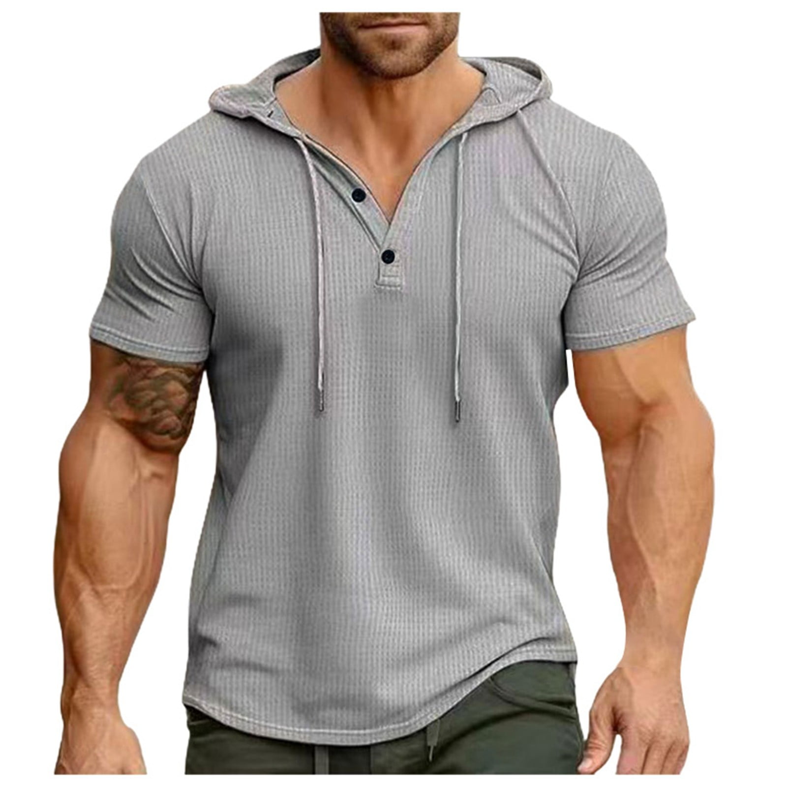 Big and Tall Shirts for Men T Shirt Short Sleeve Summer Men's Hoodie ...