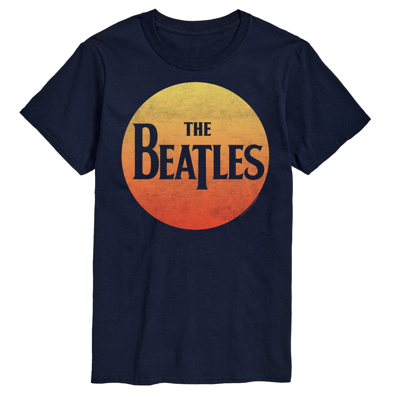 The Beatles - Sun Logo - Men's Short Sleeve Graphic T-Shirt - Walmart.com