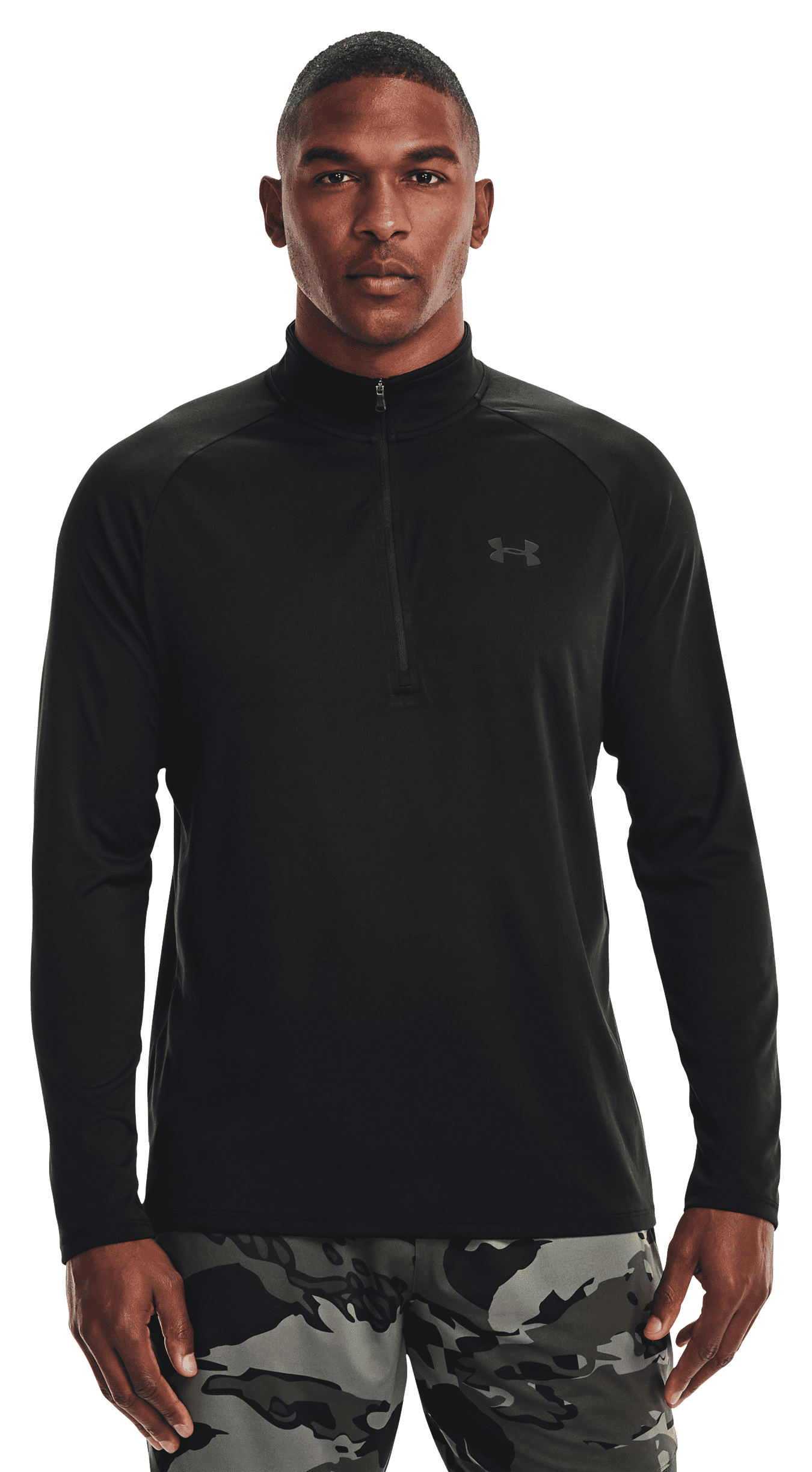 Big & Tall Under Armour Tech 2.0 Half-Zip Top Color: Black Size: 3XL ...