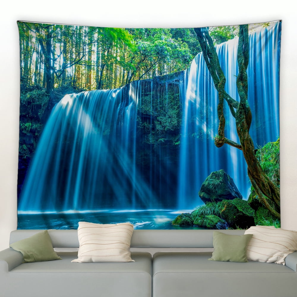 Big Tapestry Beautiful Natural Forest Large Tapestry Wall Hanging ...