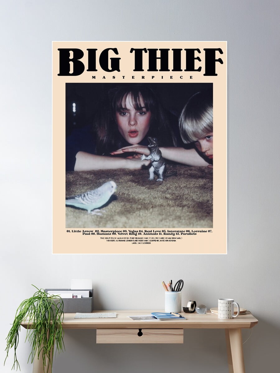 Big Thief Old Inspired Poster Wall Art, Modern Wall Decor For Living ...