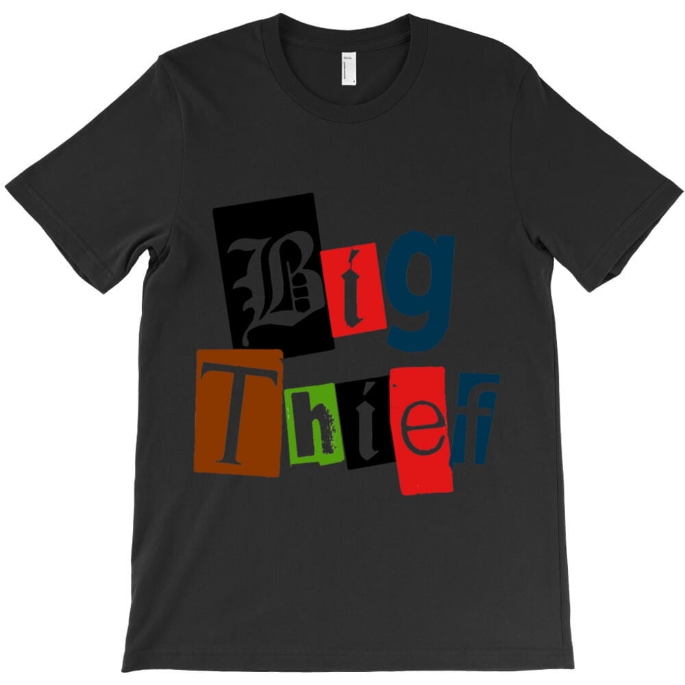 Big Thief Ransom Note Funny Indie Rock Band Music Fan Merch Graphic ...