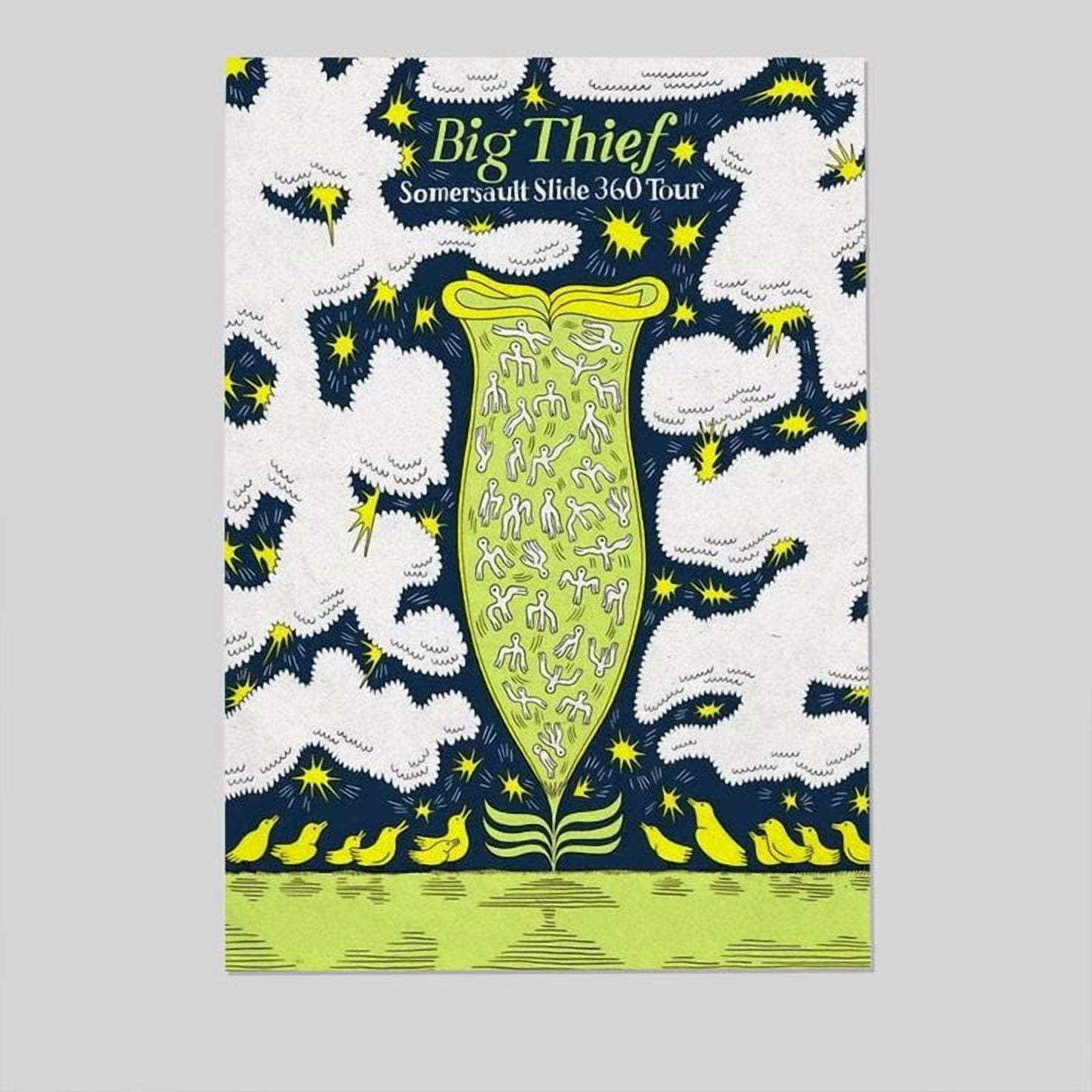 Big Thief Somersault Slide 360 Tour 2025 Poster Size 24''x36''-Gategoo ...