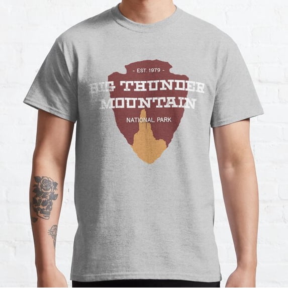 Big Thunder Mountain National Park Classic T-shirt - Walmart.com