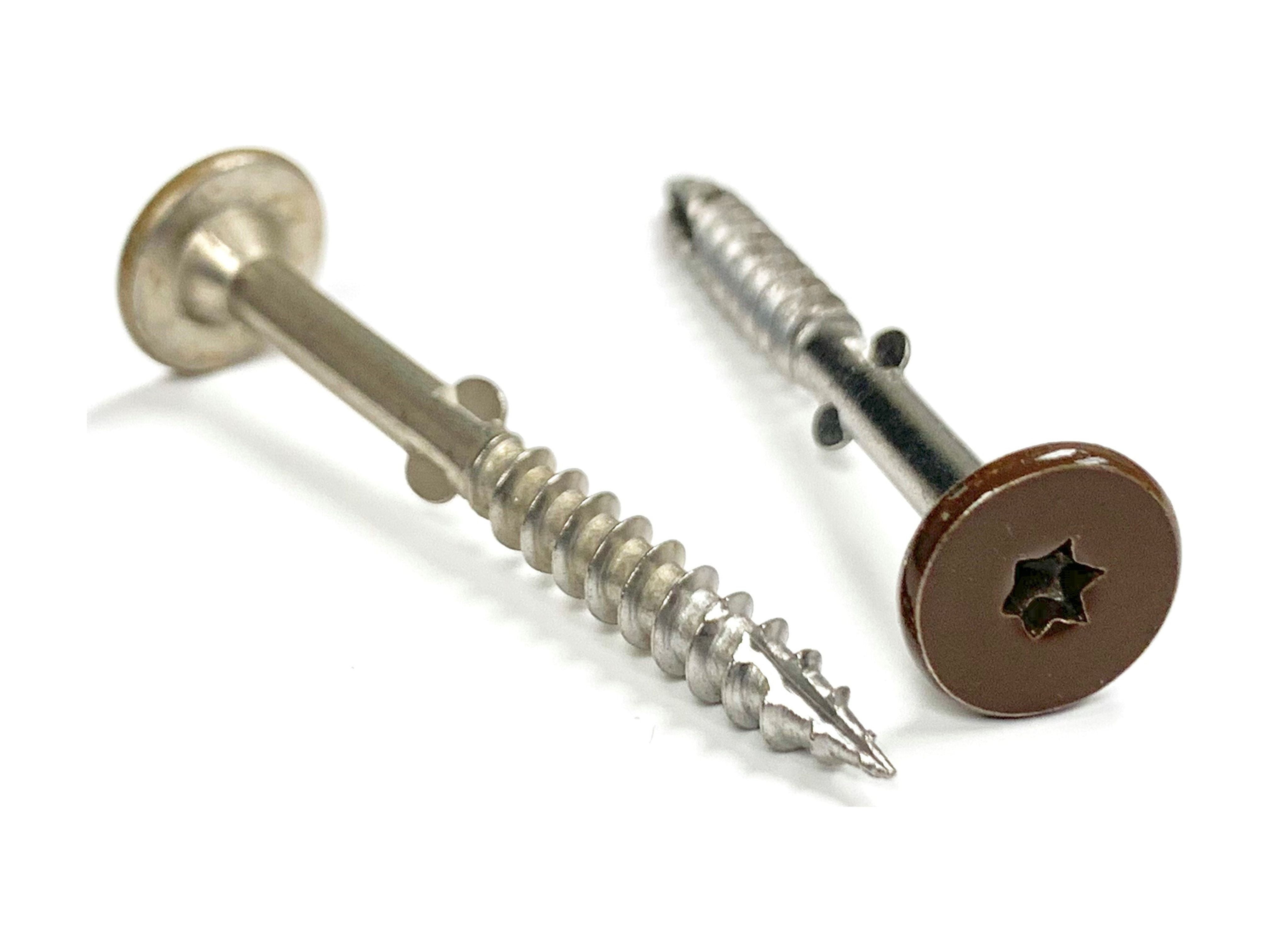 Big Timber 178FBS100-IPE Fascia Board Screws Wafer Head, Ipe (100/pk ...