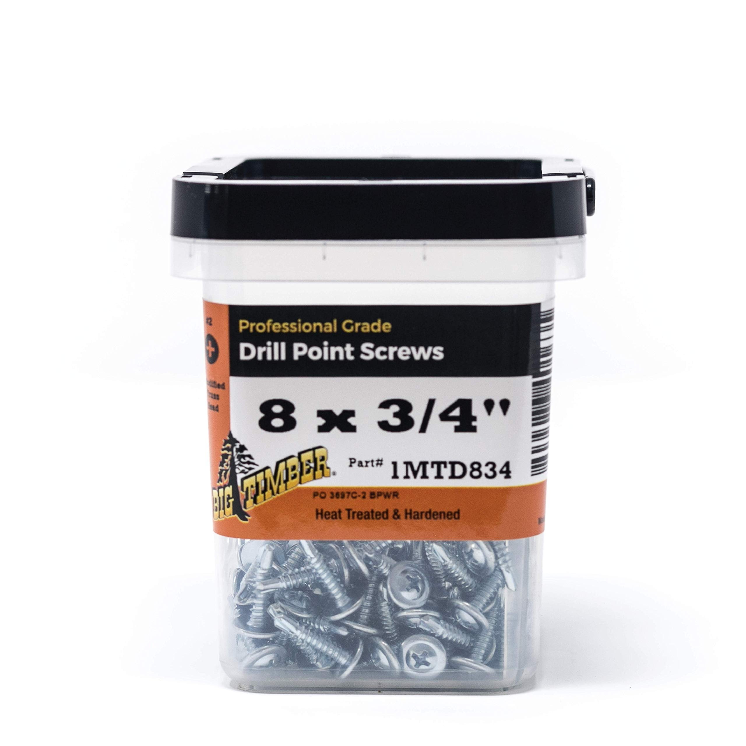 Big Timber 1MTD834#8 by 3/4-inch P2-drive bit Phillips Modified Truss ...