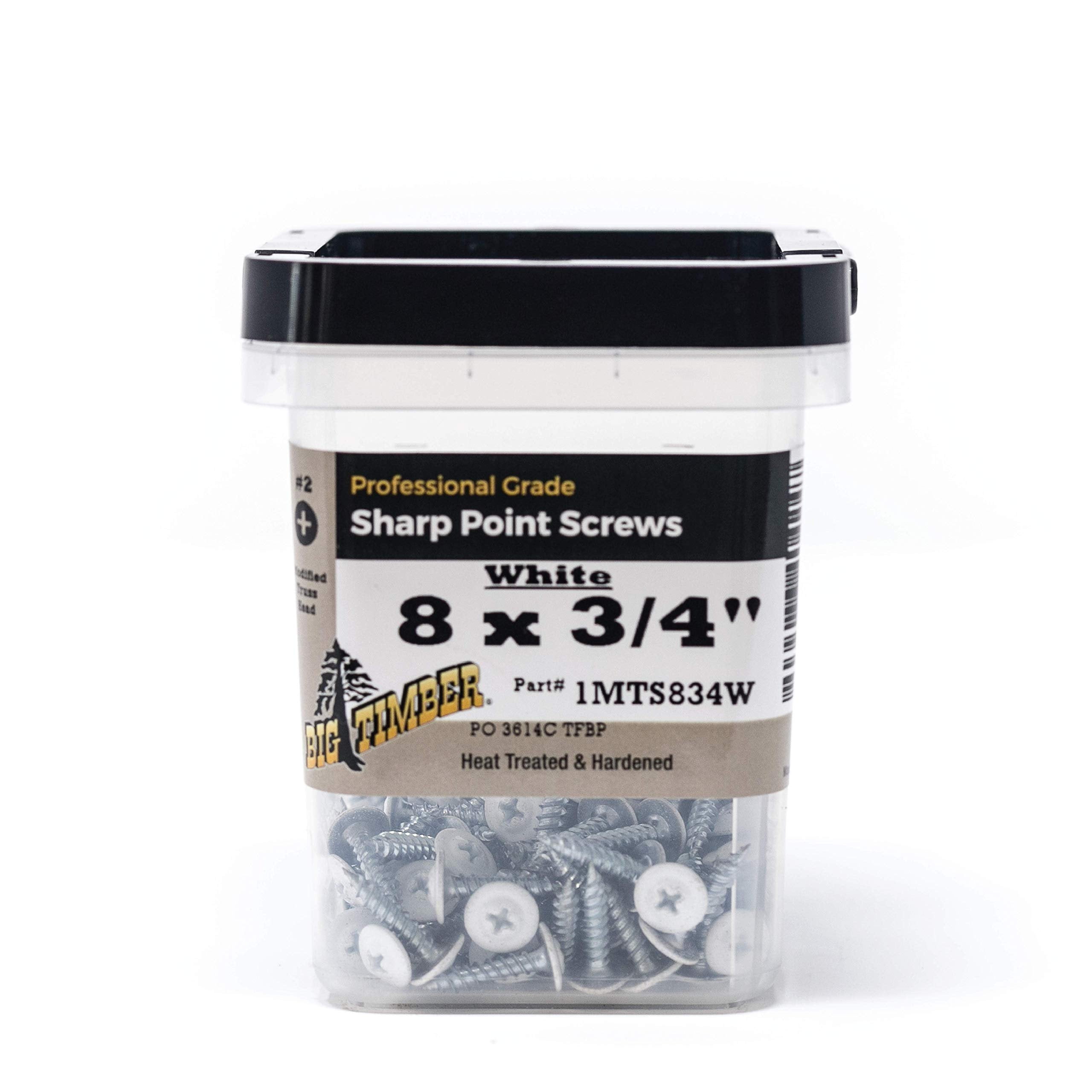 Big Timber 1MTS834W #8 by 3/4-inch P2-drive bit Phillips Modified Truss ...