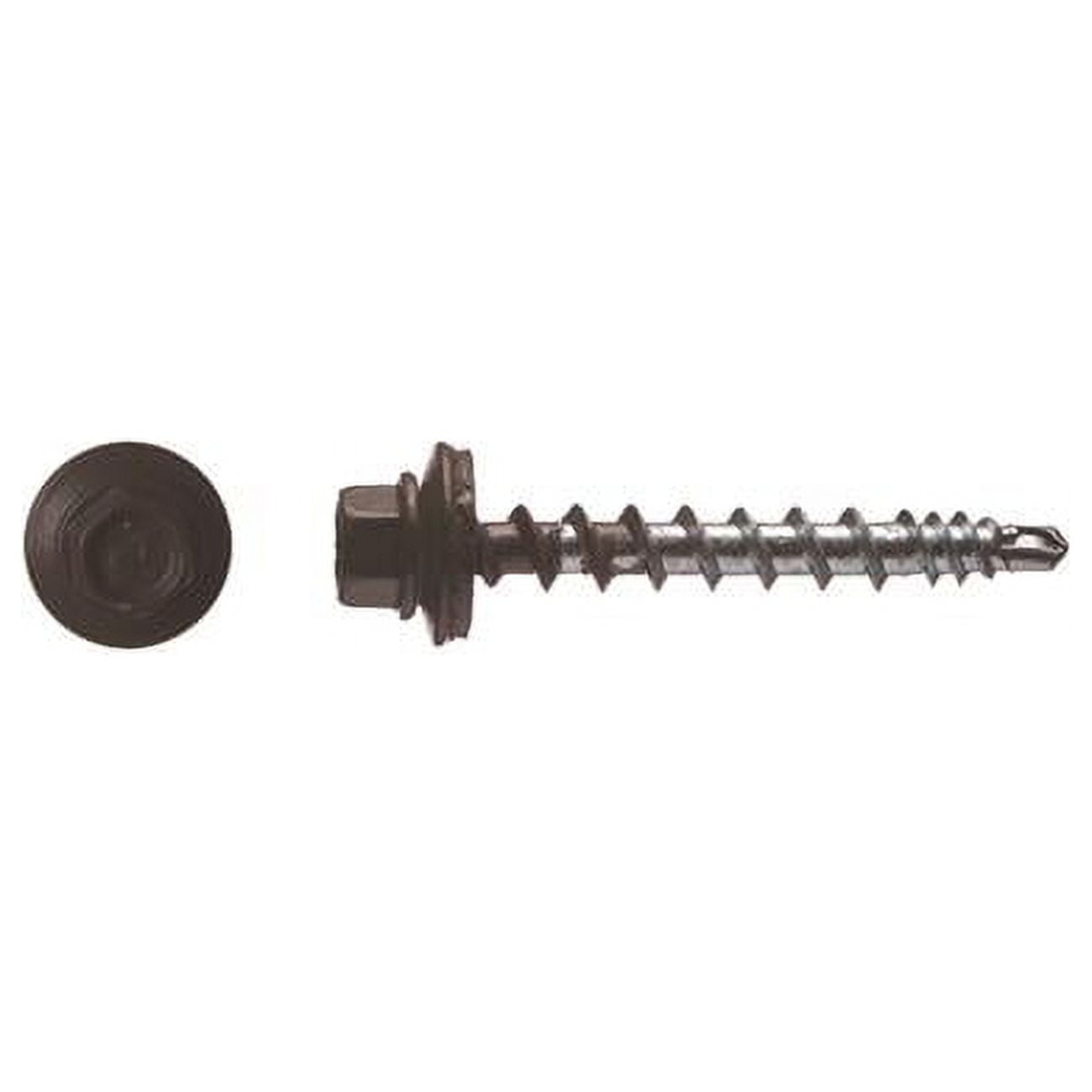 Big Timber No. 10 Ga. X 1 1/2 in. L Star Washer Head Sheet Metal Screws ...