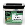 Big Timber 1GDW7114W #7x1-1/4 in. White Garage Door Weather Strip Screw ...