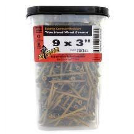 Big Timber 5THB93#9 by 3-inch T-20-drive bit Bronze Star Trim Head ...