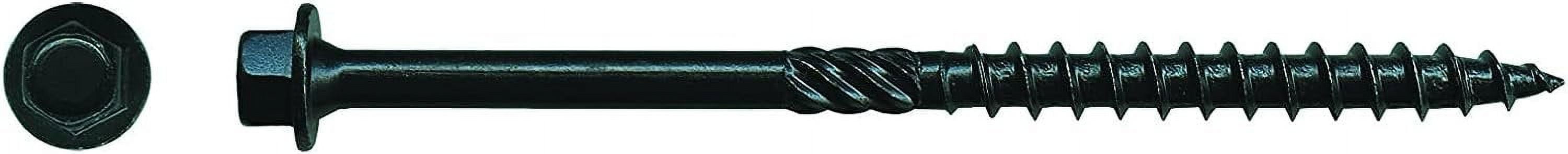 Big Timber BL144-25#14 x 4 in. Hex Head Black Log Screws 25-Pack ...